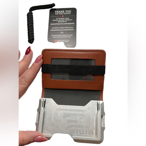 Dango | Bags | Dango D3 Dapper Bifold Pocket Wallet Whiskey Brown ...